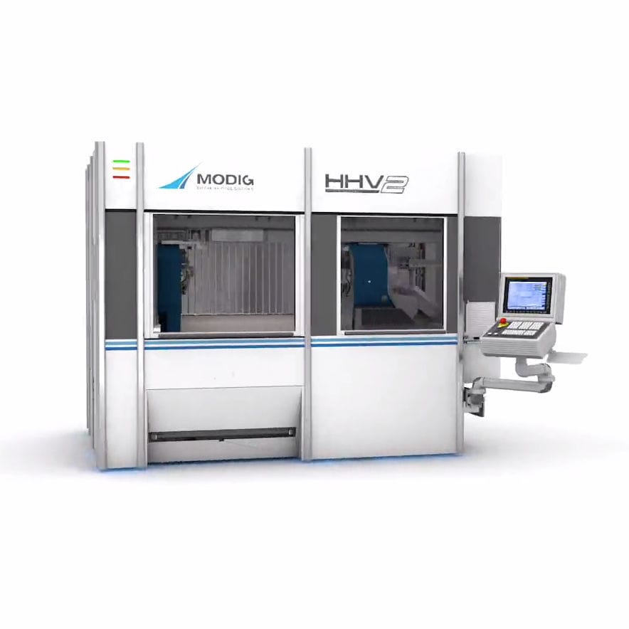 5-axis CNC machining center - HHV2 - Modig Machine Tool - 4-axis ...