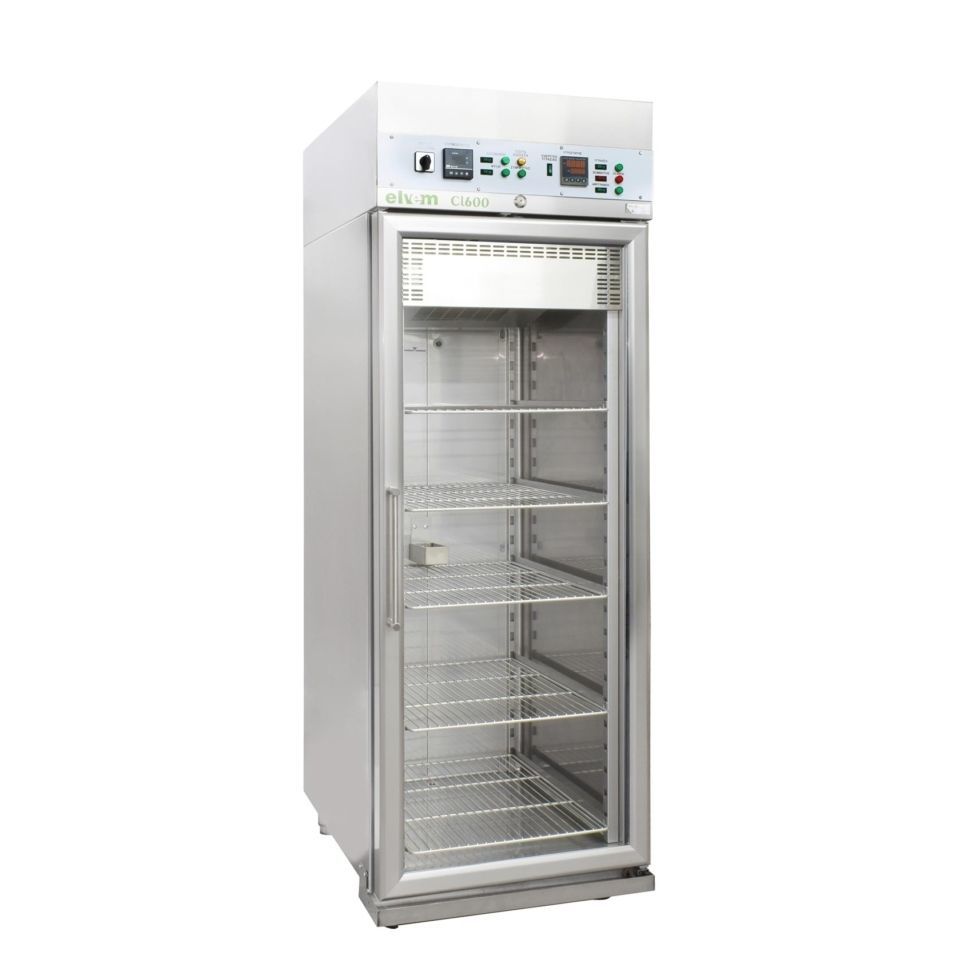 Heating test chamber - Τ series - elvem - floor-standing / stainless steel