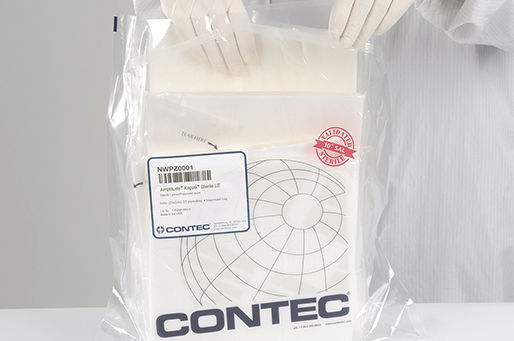 Sterile cleaning wipe - SterileSorb™ - Contec - for clean rooms