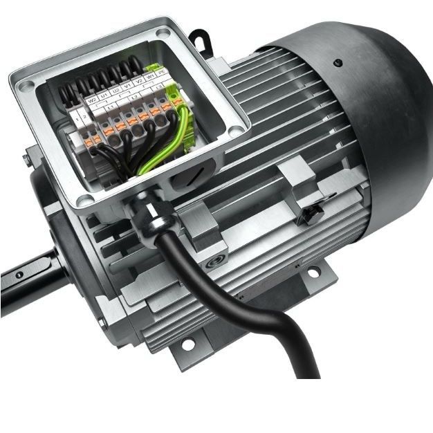 Miniature terminal block - WAGO - DIN rail-mounted / spring cage ...