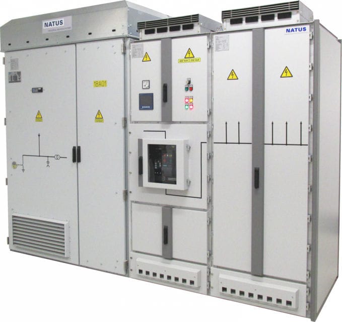 Medium-voltage transformer distribution substation - S-stations - NATUS ...