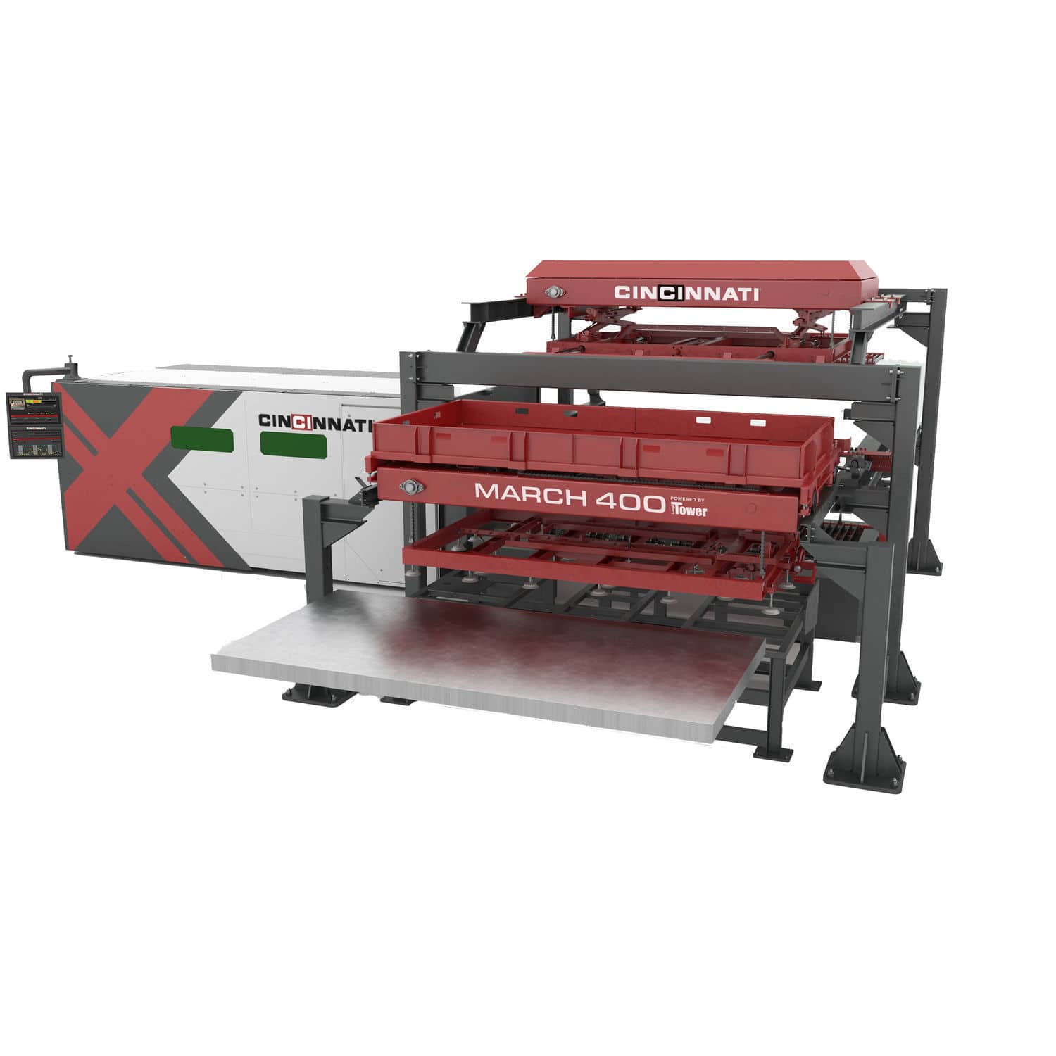 Fiber laser cutting machine - MARCH 400 - Cincinnati Incorporated - for ...