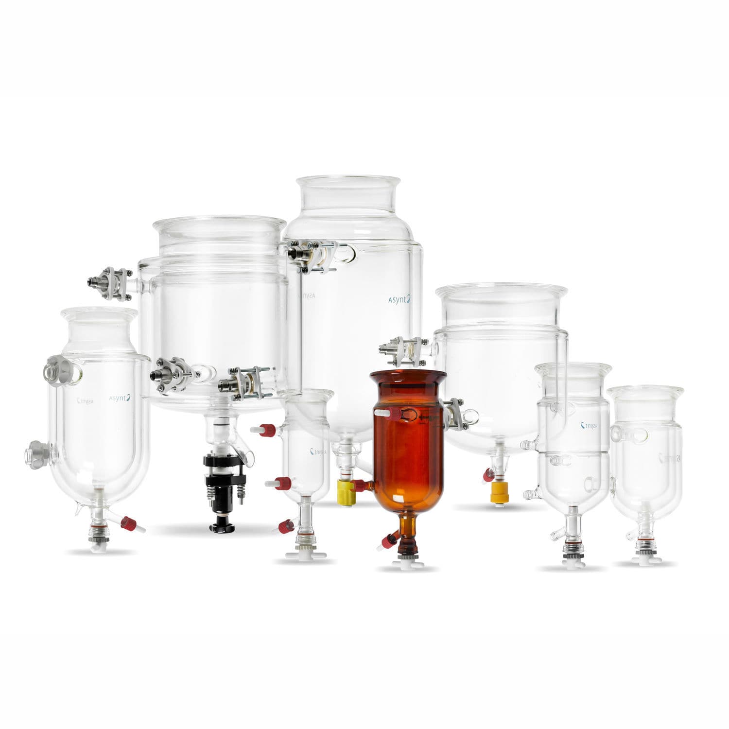 Chemical reaction vessel - Asynt - glass / laboratory