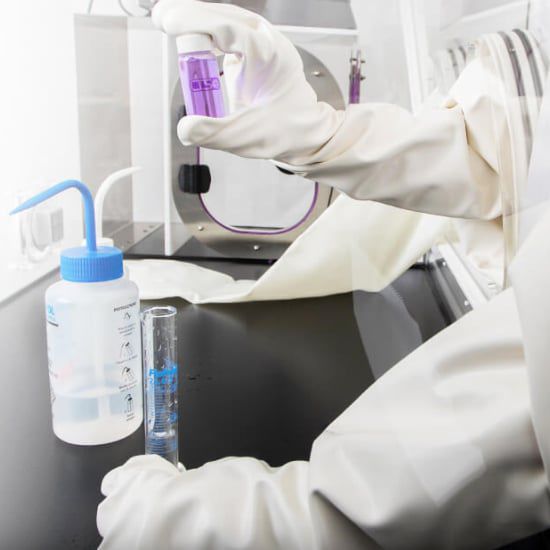 Laboratory glove - Asynt - industrial / chemical protection / nitrile