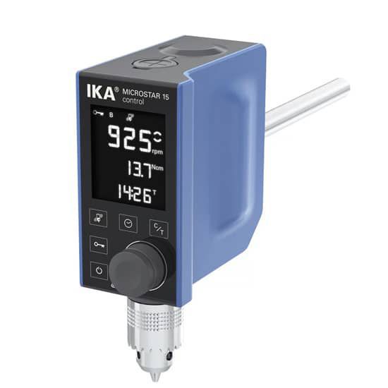 Overhead laboratory stirrer - IKA MICROSTAR 15 - Asynt - digital ...