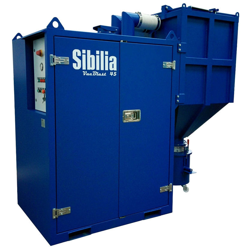 Industrial vacuum cleaner - VACBLAST 45 - SIBILIA SRL - safety / electric