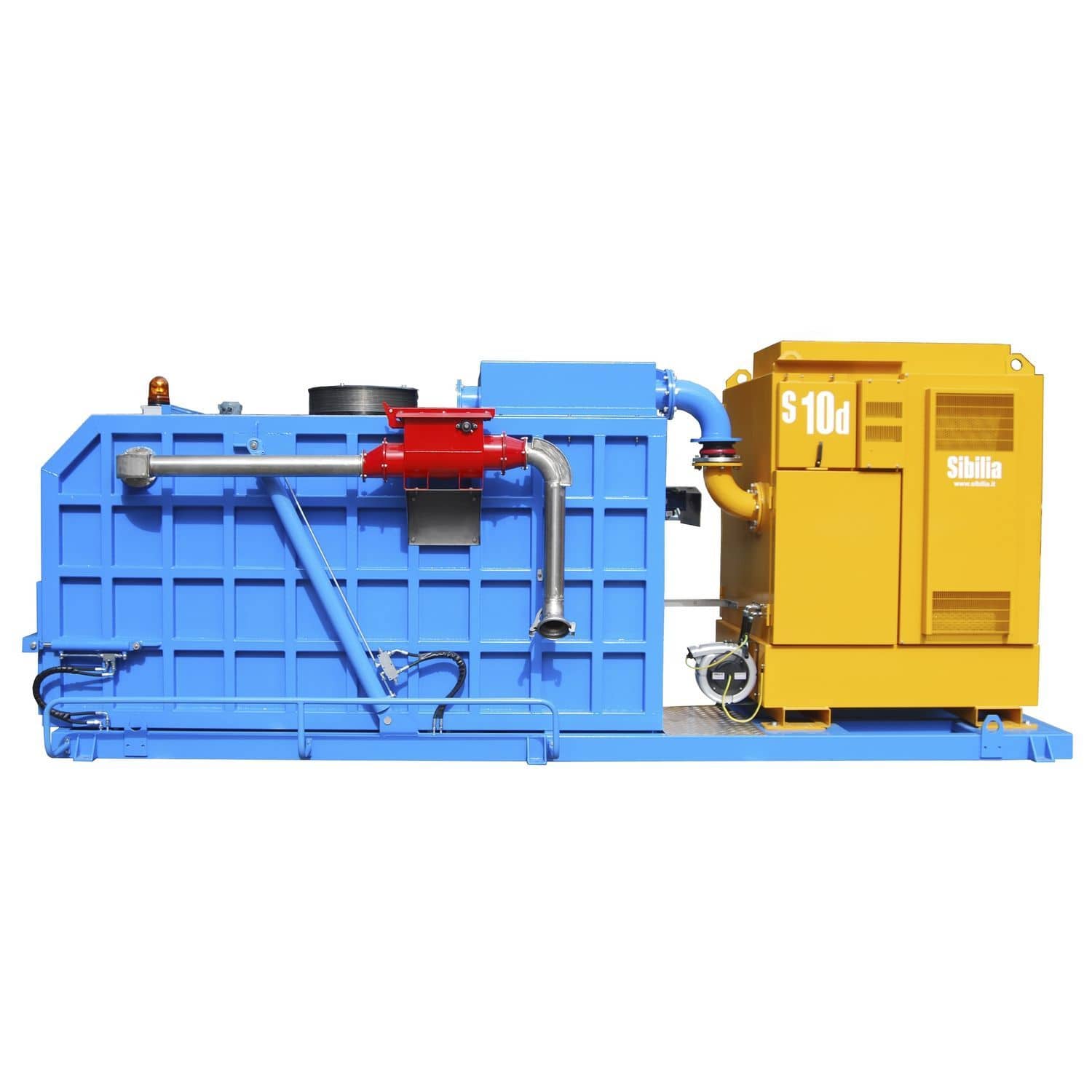 Industrial vacuum cleaner - SCH. 2064 - SIBILIA SRL - hydraulic / ATEX