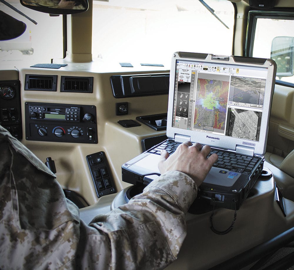 UAV ground control station - ICOMC2 - Insitu, Inc.