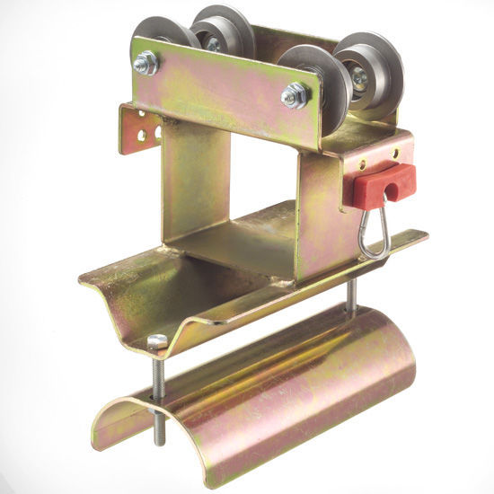 Galvanized steel cable trolley - T164 series - By CARPEL - stainless steel