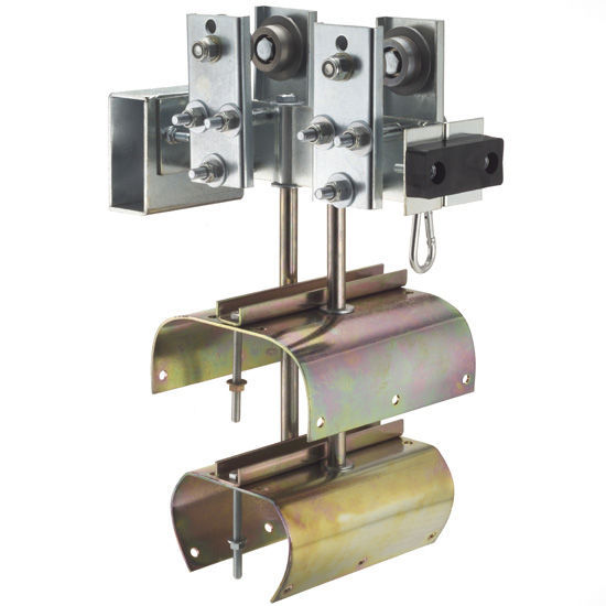 Galvanized steel cable trolley - T1740-2S series - By CARPEL ...