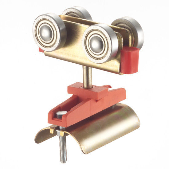 Galvanized steel cable trolley - CRA2P-SG series - By CARPEL - round