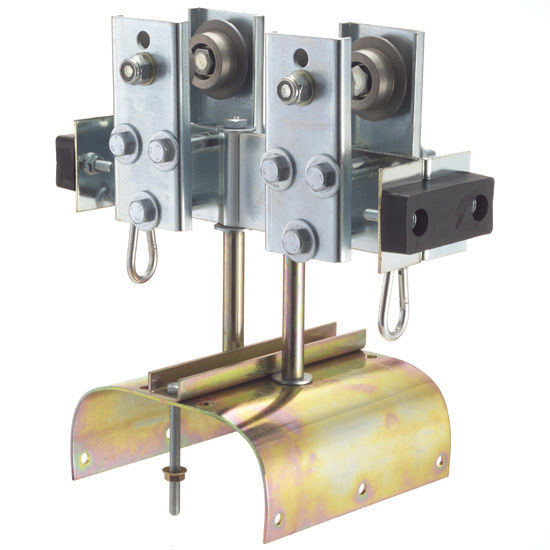 Galvanized steel cable trolley - C1750-S series - By CARPEL - stainless ...