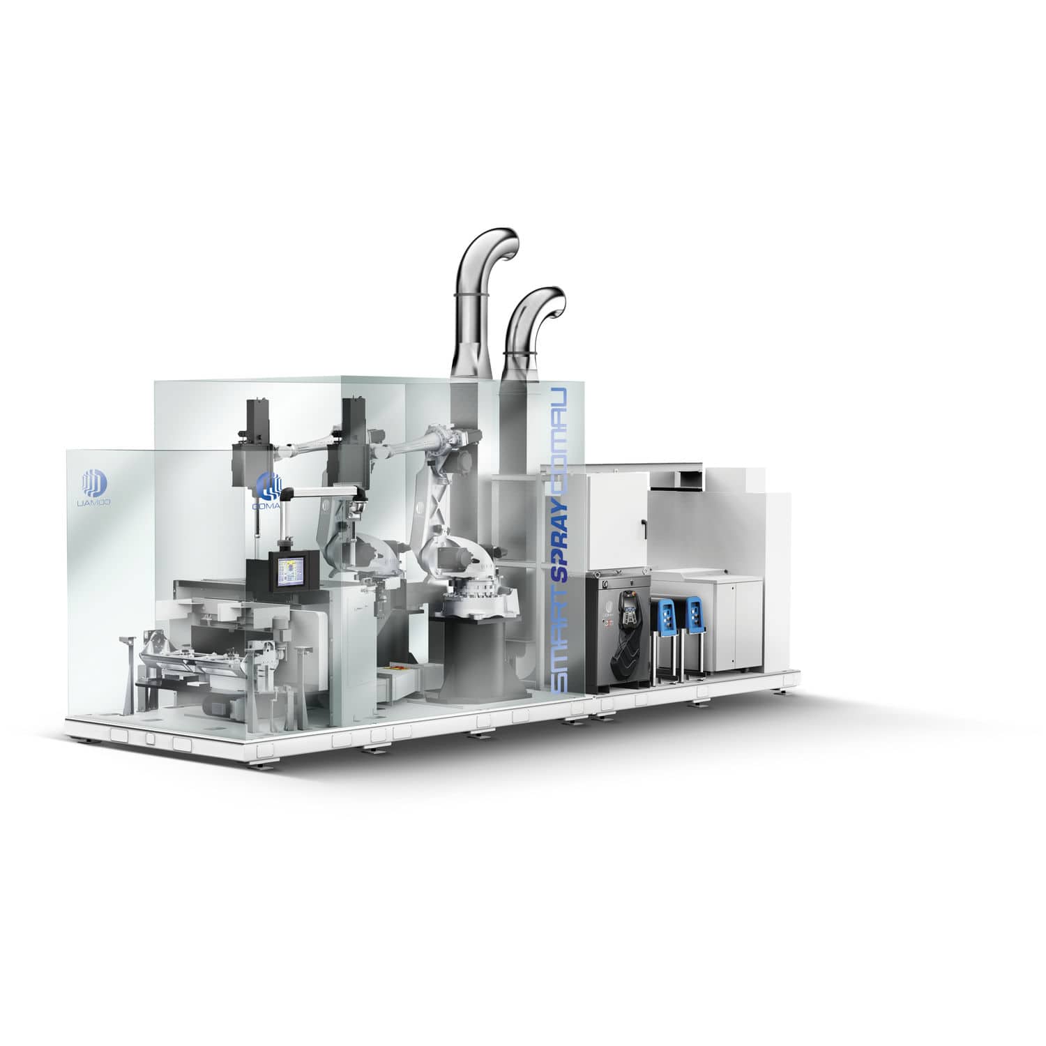 Automatic coating application system - SmartSprayComau series - COMAU ...