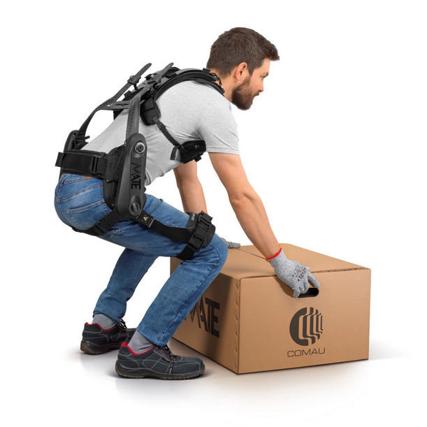 Lumbar support exoskeleton - MATE-XB - COMAU - mechanical / passive ...