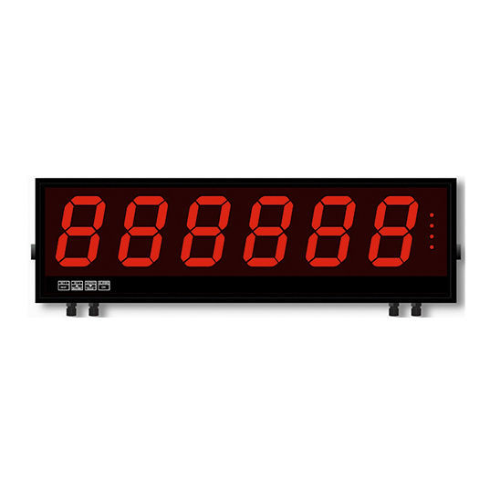 LED display - D series - Vetec A/S - for load cells / large-format / IP65