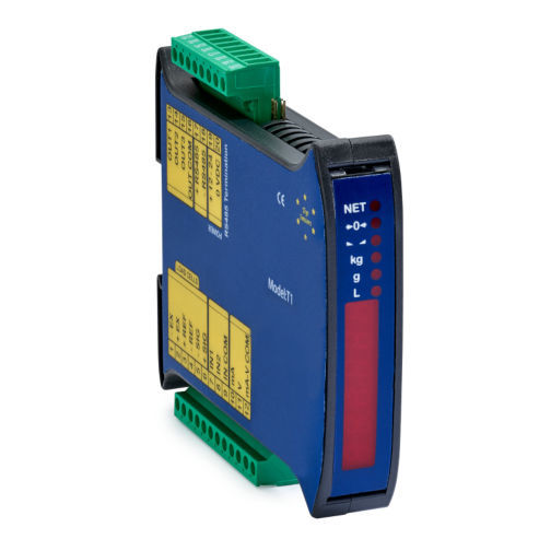 Weight transmitter with amplified output - Vetec A/S - DIN rail mount