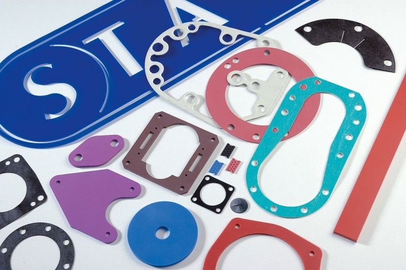 Flat seal - STACEM - circular / rectangular / silicone
