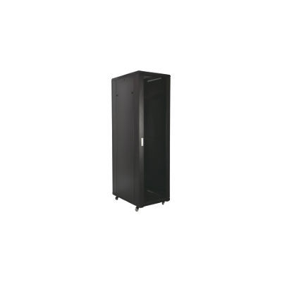 19" rack cabinet - BAI series - ECUS - office / floor-mounted / metal