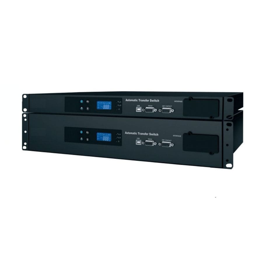 Automatic transfer switch - STS series - ECUS - upright / single-phase ...