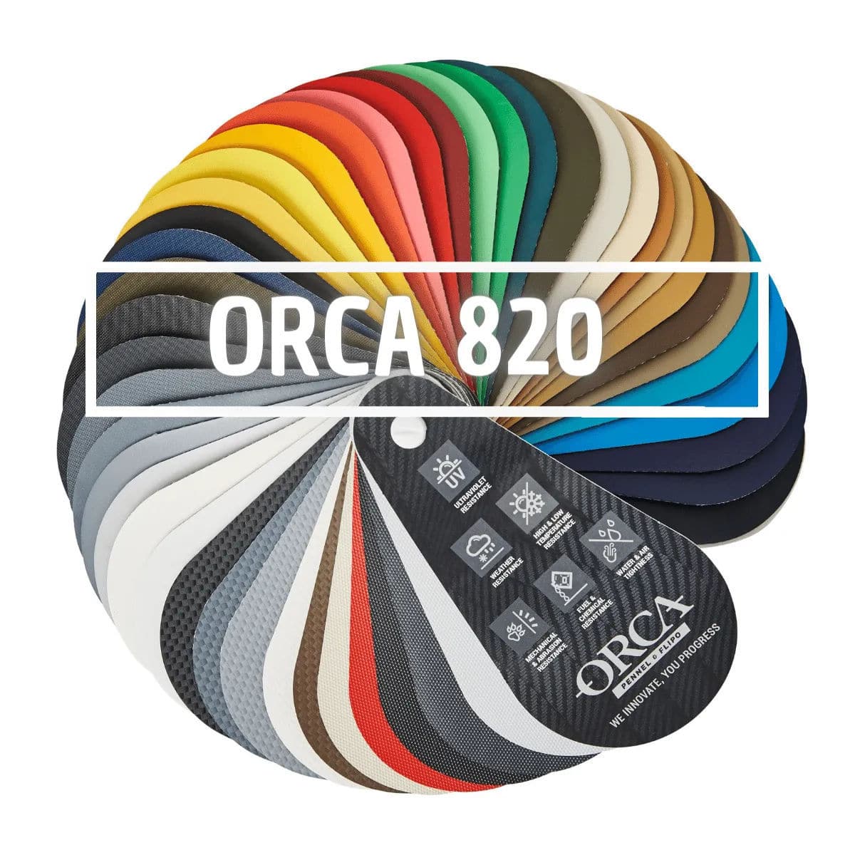 Waterproof technical fabric - ORCA® 820 Hypalon® (CSM/CR) - ORCA PENNEL & FLIPO - CR / CSM ...