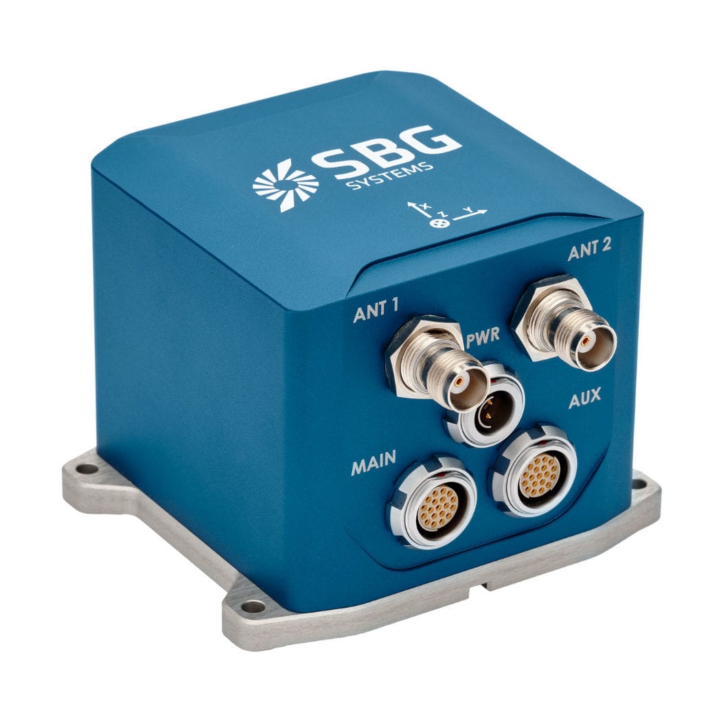 Inertial navigation system with integrated dual-antenna GPS - Ekinox-D ...