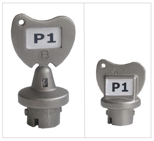 Key lock - CQ, CQC - SECUMS Interlocks - stainless steel