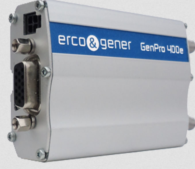 Data modem - GenPro 400e - ercogener - RS232 / 4G / 3G