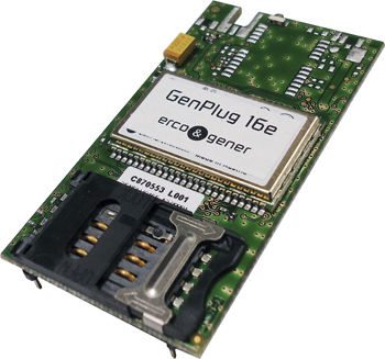 GPRS communication module - GenPlug 16e - ercogener