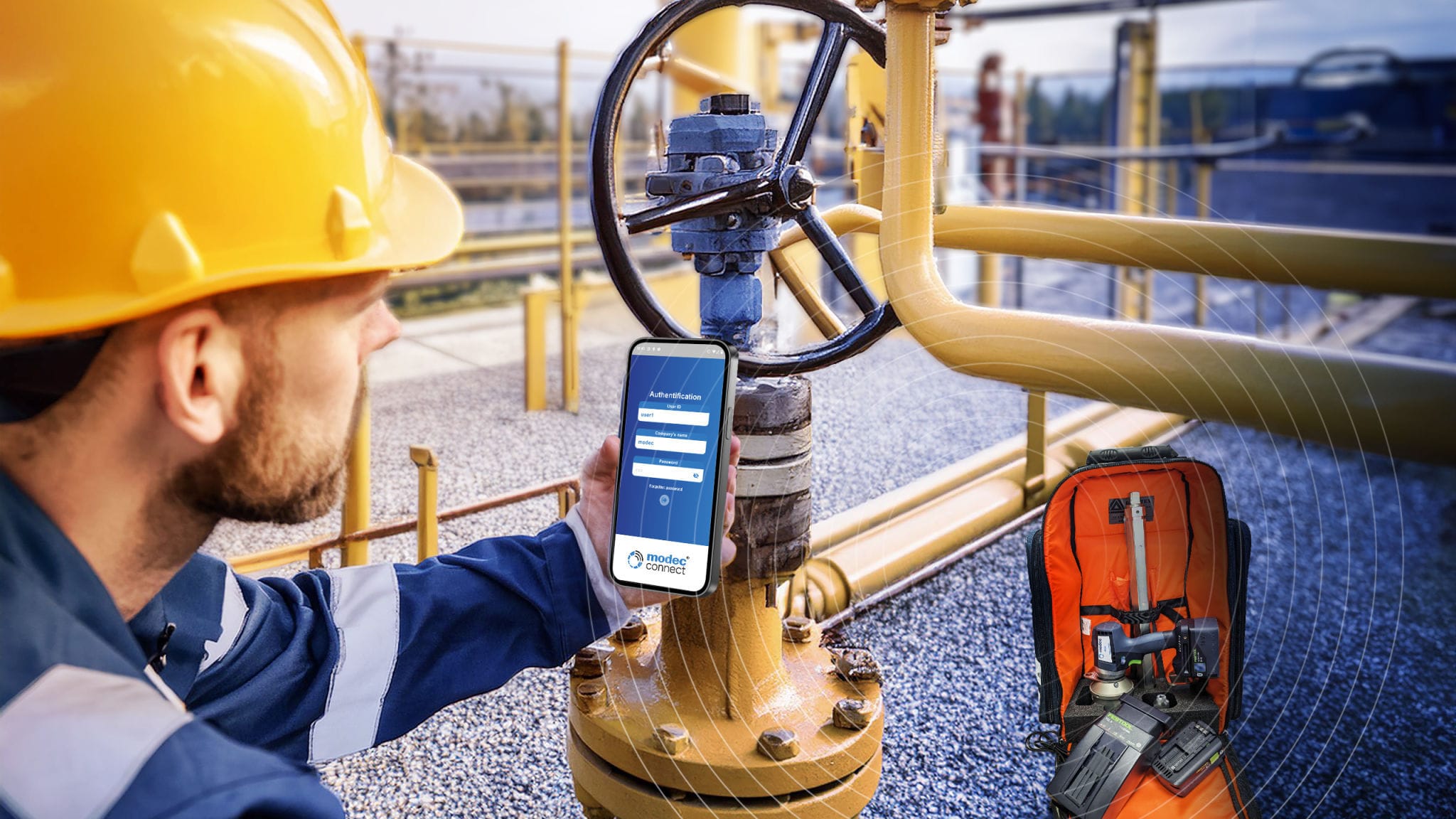 Monitoring mobile app - connect - MODEC - measurement / data collection ...