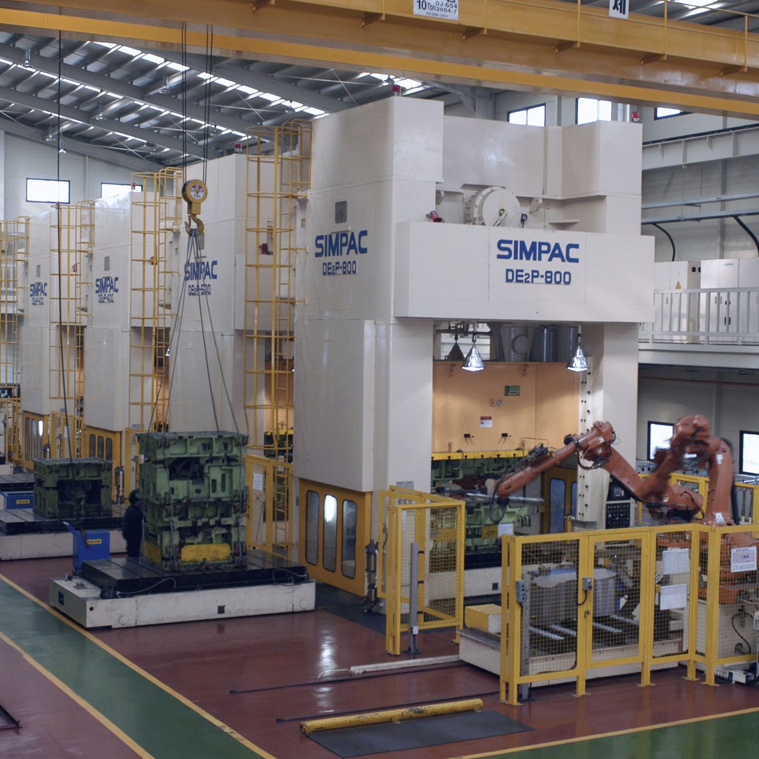 Mechanical press - DTE Series - Simpac Europe GmbH - forming / cutting ...