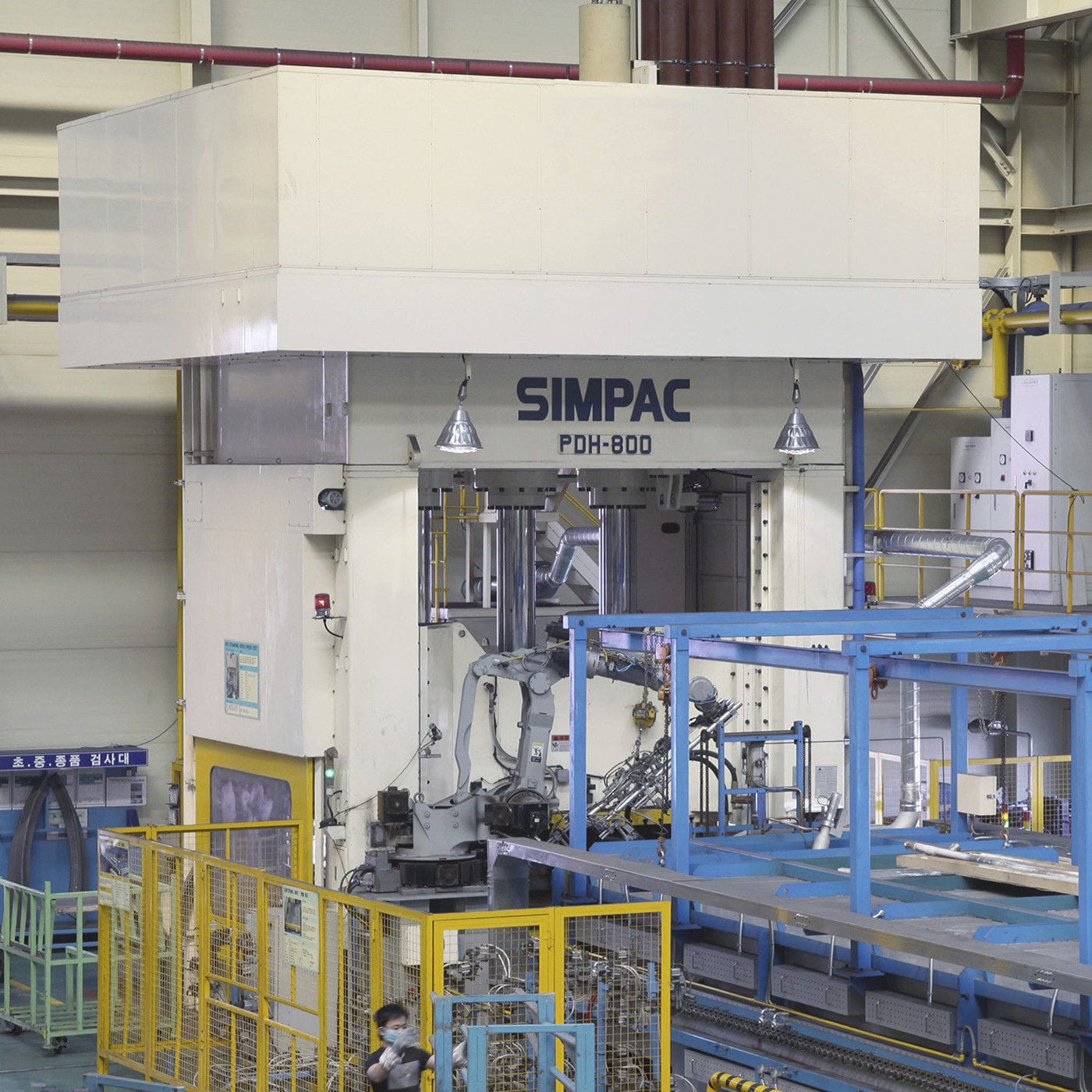 Hydraulic press - PH/PDH series - Simpac Europe GmbH - motorized ...