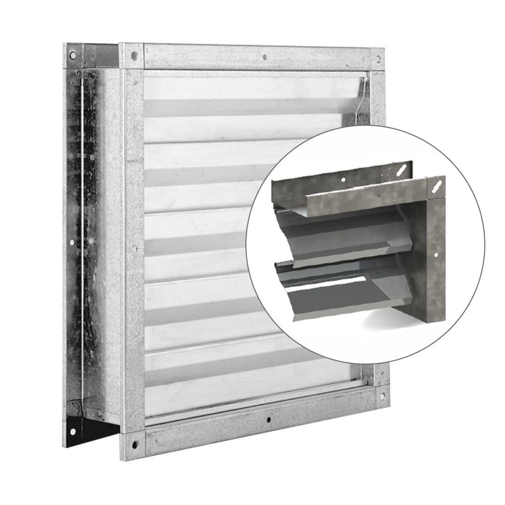 Overpressure air damper - GP100K - SagiCofim