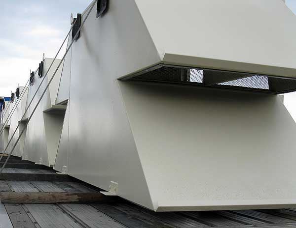 Discharge silencer - Intake - dB Noise Reduction - for ventilation ...