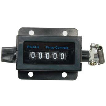 Pulse counter - RS-84-5 - FARGO CONTROLS INC; - analog / mechanical