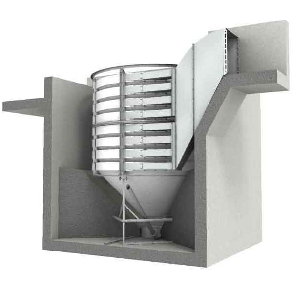 Wastewater separator - HeadCell® - Hydro International - sand / grit ...