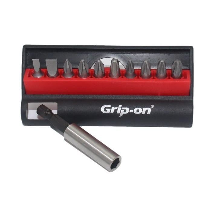Phillips screwdriver bit - GCB - Grip-on - Pozidriv / for slotted ...