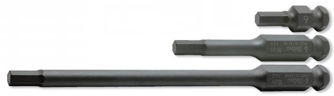 Hexagonal-head screw screwdriver bit - 183H series - Ko-Ken - metal ...