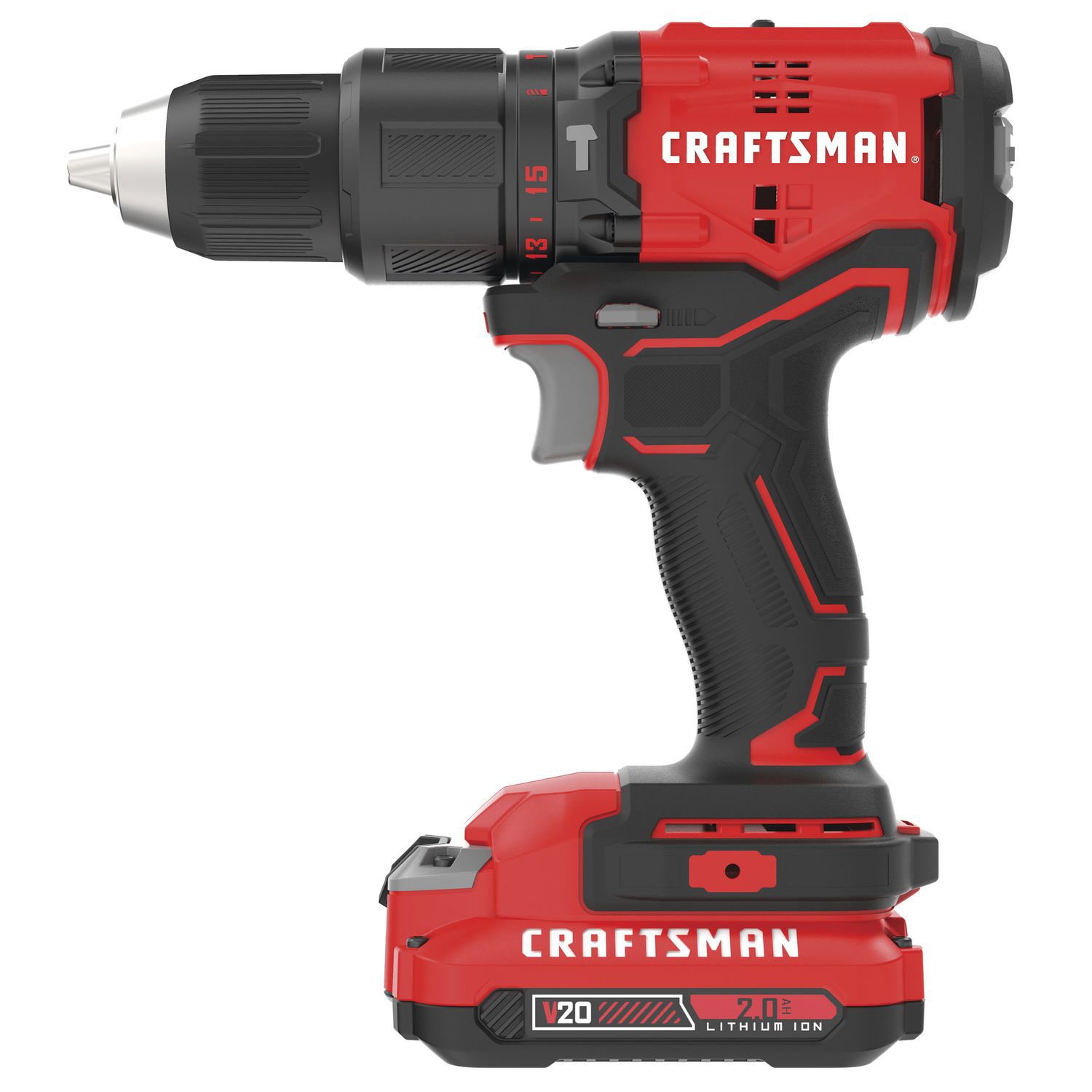 Cordless drill - CMCD731D2 - Craftsman. - two-speed