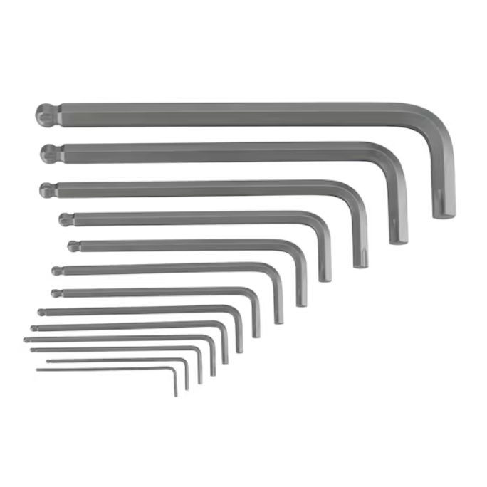 L Allen wrench - CMHT26159V - Craftsman. - set / ball end / steel