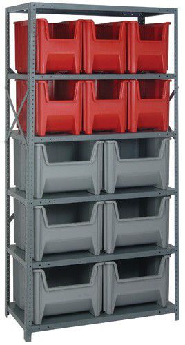 Storage warehouse shelving - QSBU-600800 - Quantum Storage systems ...