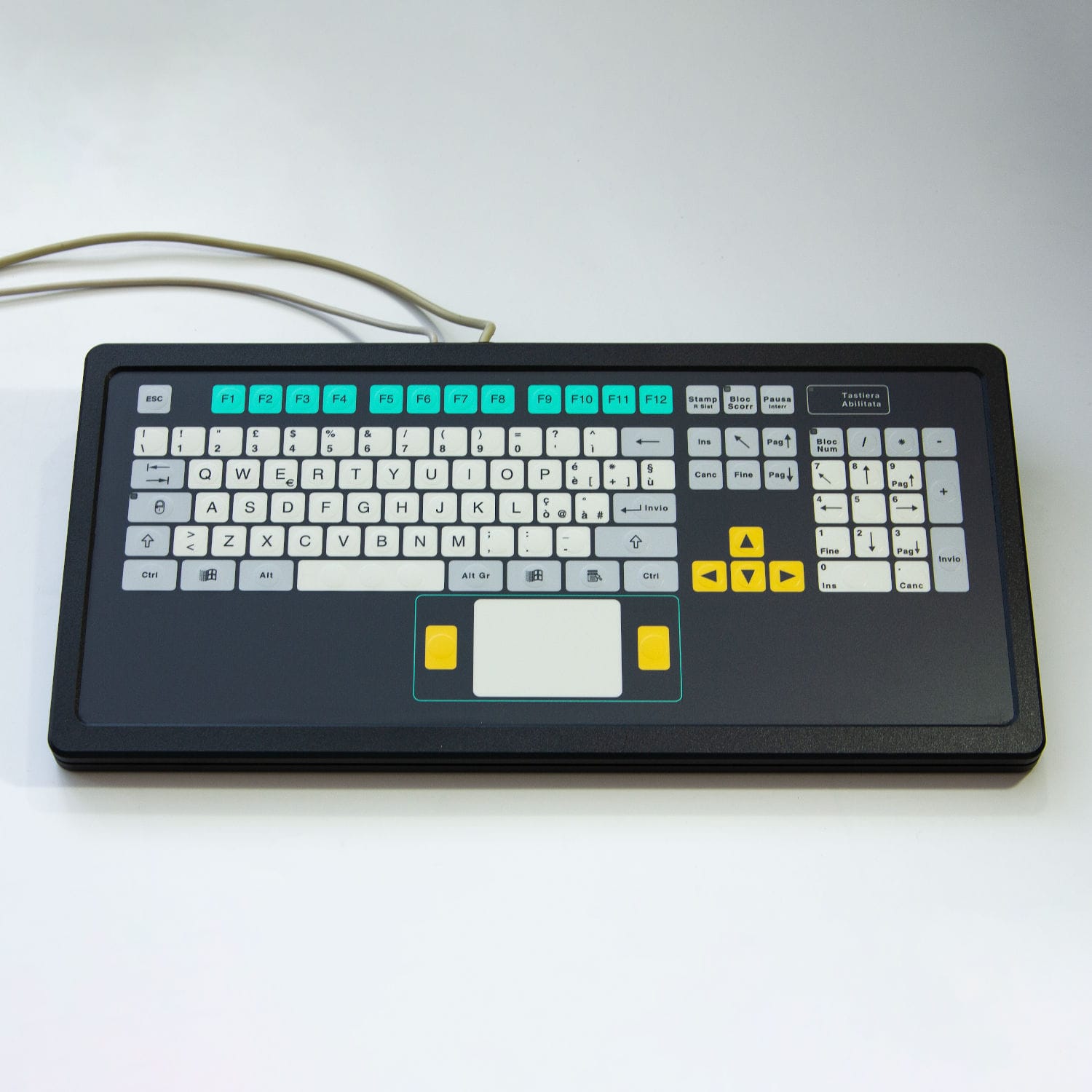 Desktop keyboard - KT-105-T-04 - k-tronic S.r.l. - with mechanical keys ...