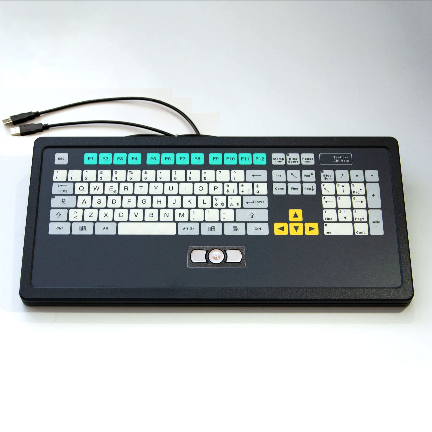 Desktop keyboard - KT-105-T-02 - k-tronic S.r.l. - with mechanical keys ...