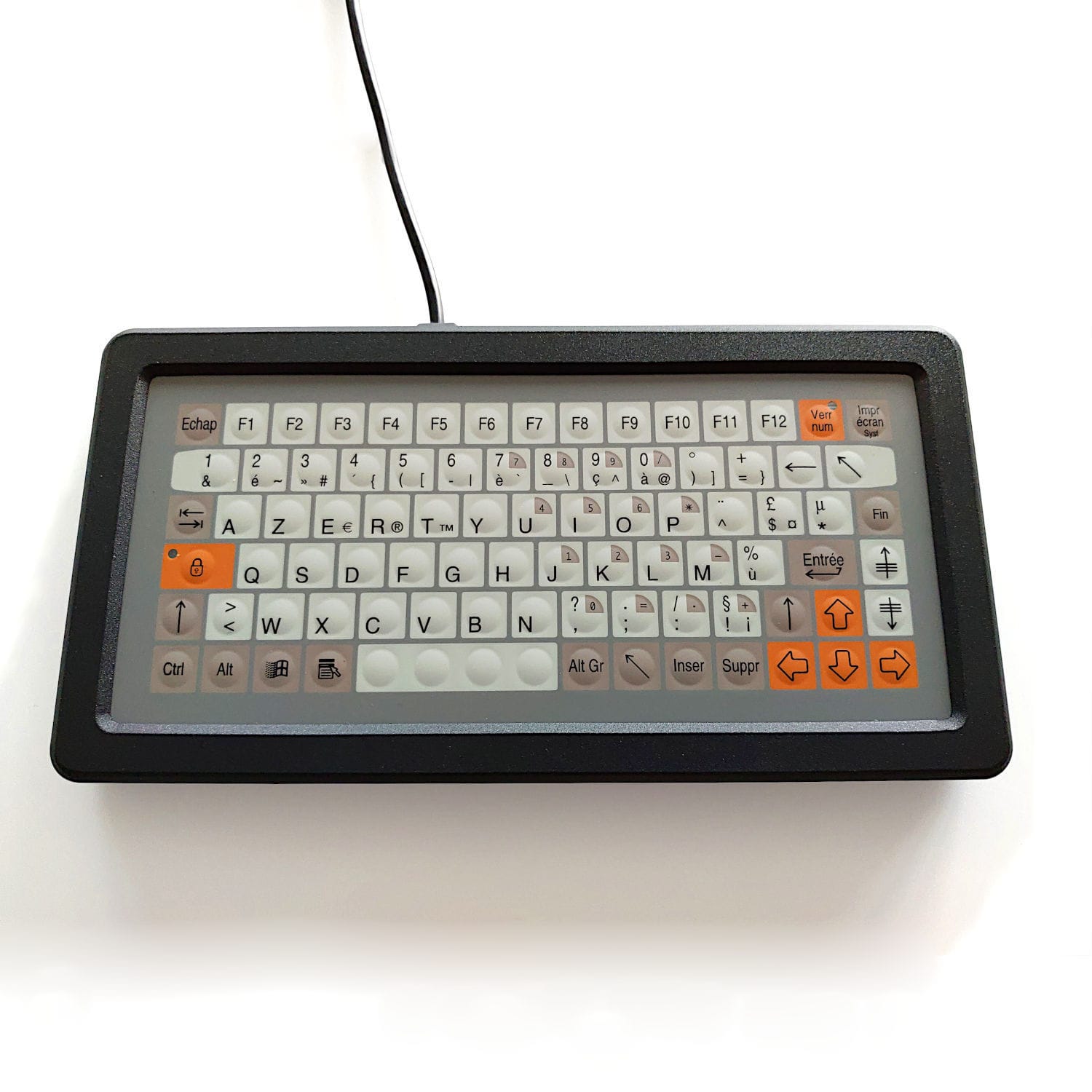 Desktop keyboard - KT-84-T-38 - k-tronic S.r.l. - with mechanical keys ...