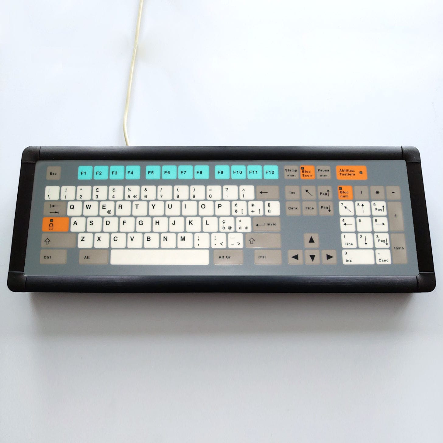 Panel-mount keyboard - KT-101-I-41 - k-tronic S.r.l. - membrane / 101 ...