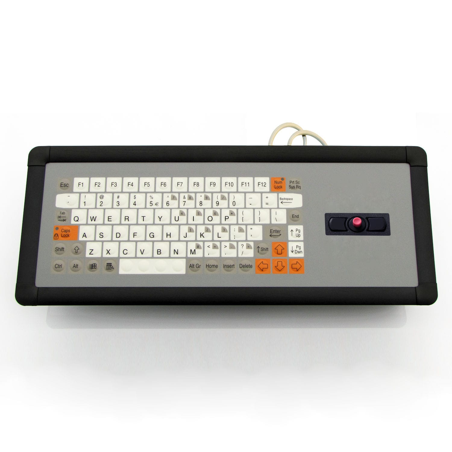 Panel-mount keyboard - KT-84-I-46 - k-tronic S.r.l. - membrane / 84-key ...