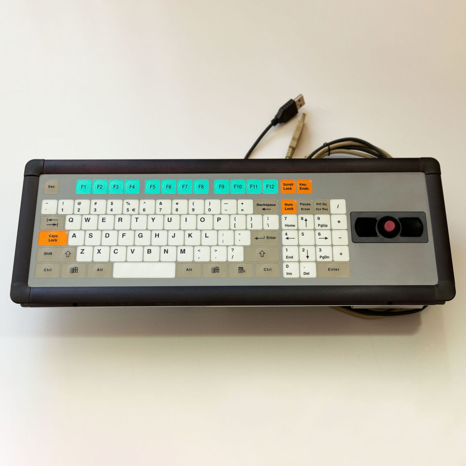 Panel-mount keyboard - KT-96-I-07 - k-tronic S.r.l. - membrane / 96-key ...