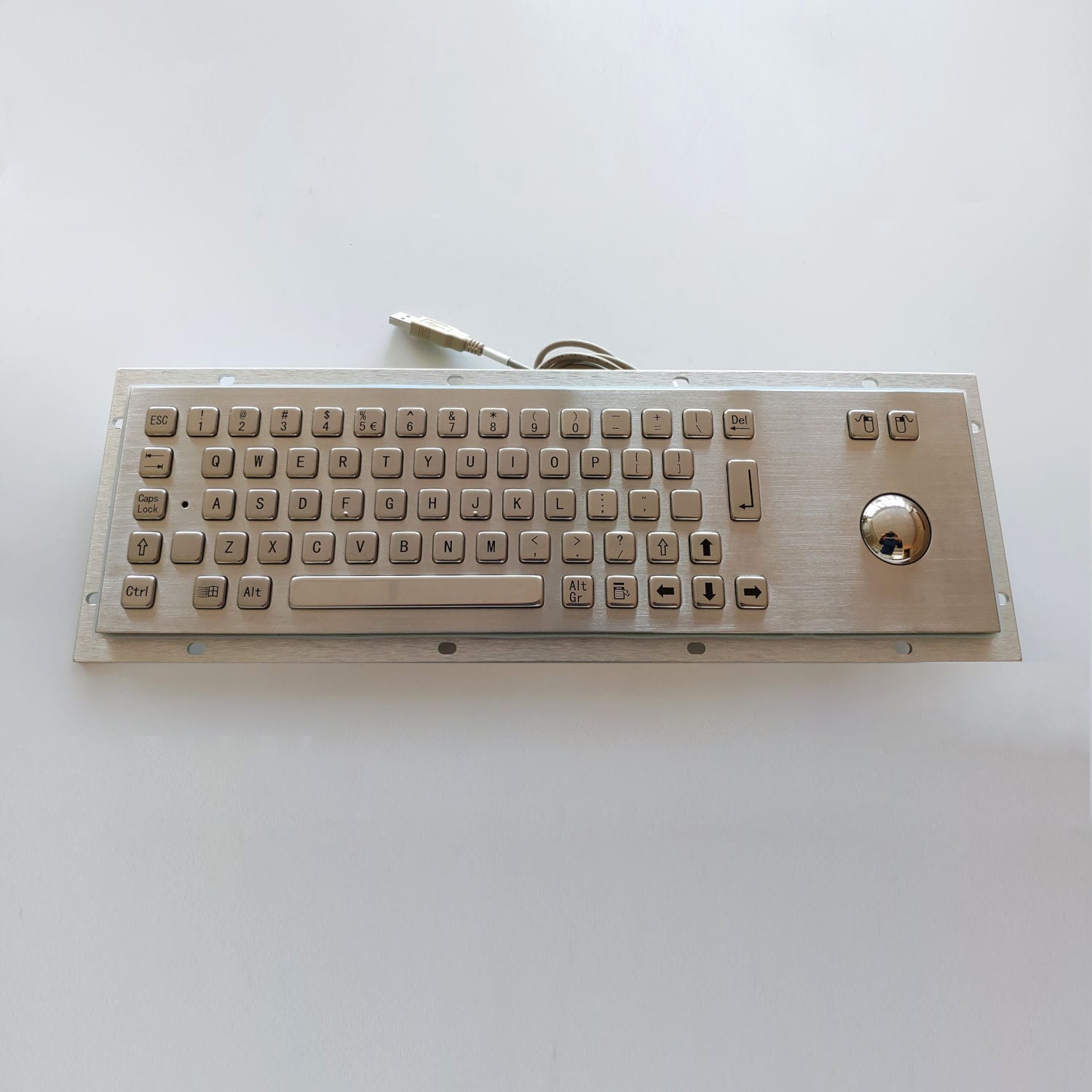 Panel-mount keyboard - KT-65-GIX-01 - k-tronic S.r.l. - with mechanical ...