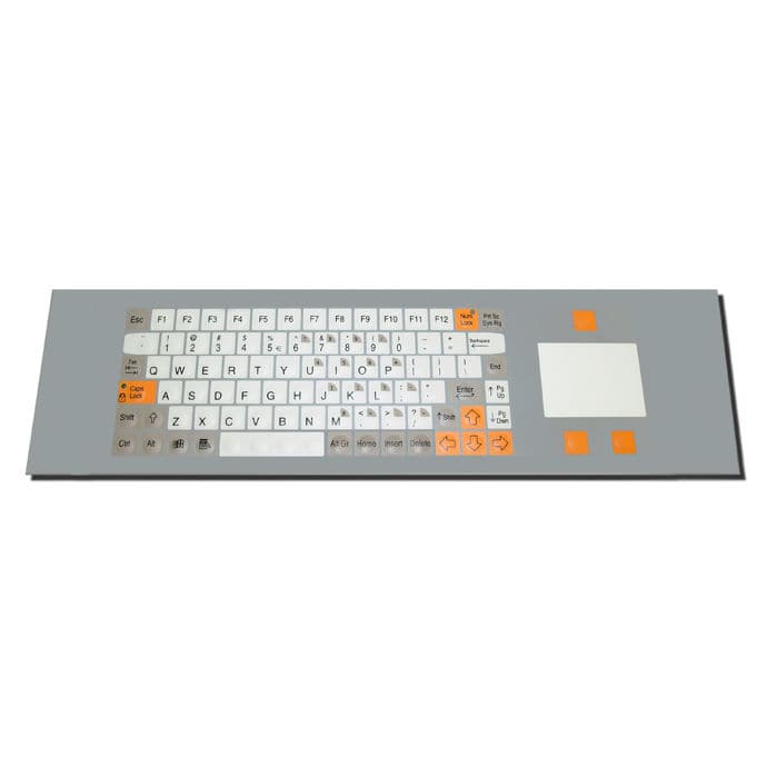 Rack-mount keyboard - KT-84-K-42 - k-tronic S.r.l. - membrane / 84-key ...