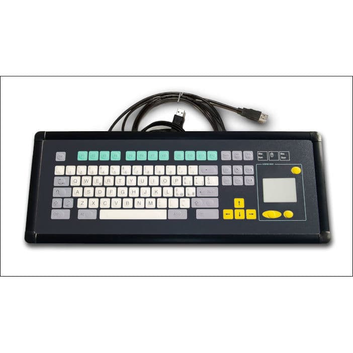 Panel-mount keyboard - KT-84-I-13 - k-tronic S.r.l. - membrane / 84-key ...