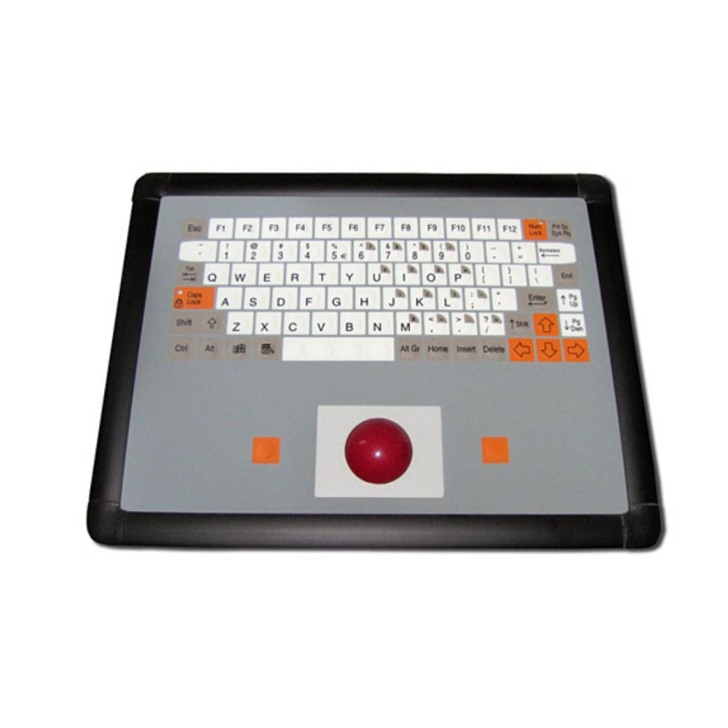 Panel-mount keyboard - KT-84-I-41 - k-tronic S.r.l. - membrane / 84-key ...